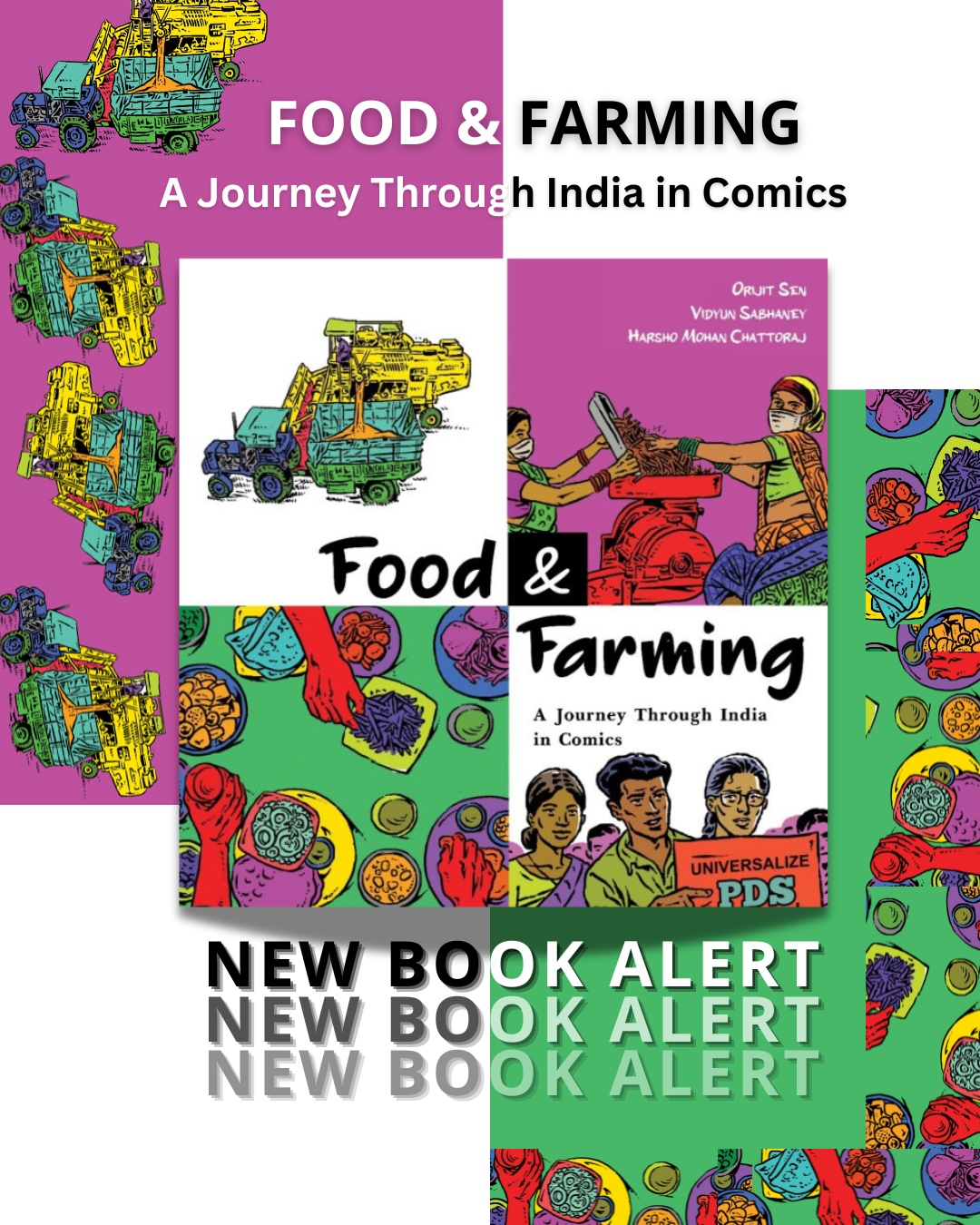 FOOD & FARMING – A JOURNEY THROUGH INDA IN COMICS – Knock nock